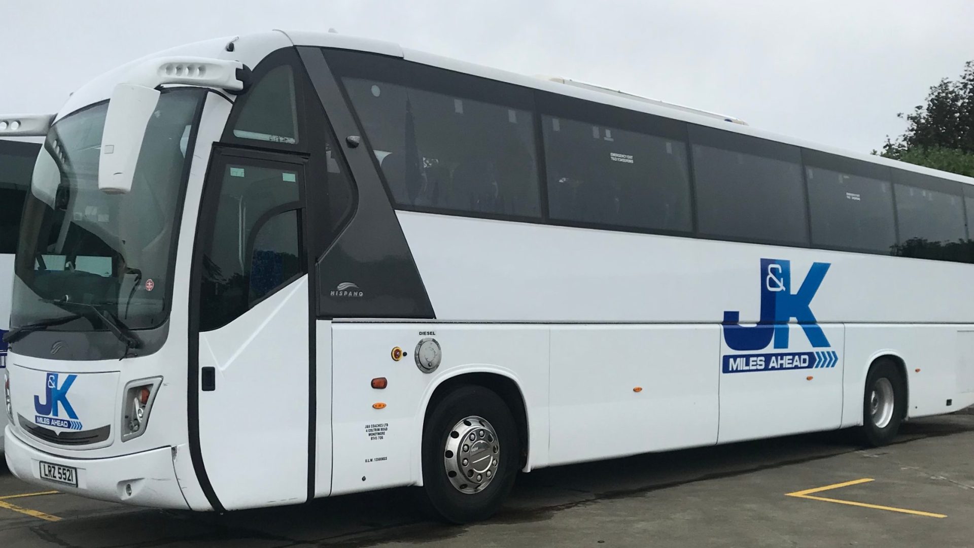 57 Seater Coach - JK Coaches - Offering minibuses and coaches for ...